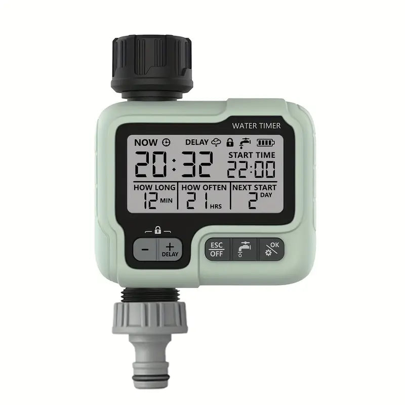 Water Timer Smart Timed Irrigator Outdoor Automatic Watering Device Irrigation Equipment ...