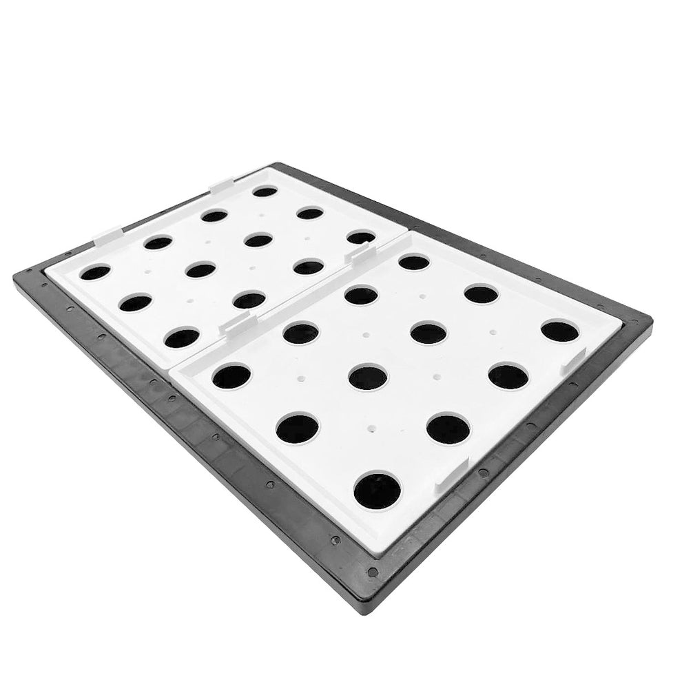 Farmtek Hydroponic DWC Tray Scalable To Multiple Trays System (DWC-24 ...