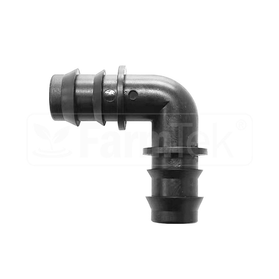 25mm Elbow for PE tubes hydroponics irrigation – Farmtek Australia