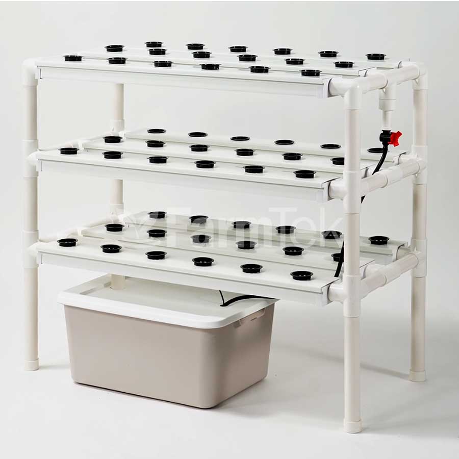 Farmtek Hydroponic NFT Kit System Multi-Level Grow Tower (HT-354 ...