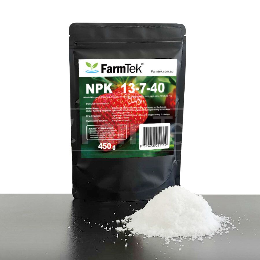 Farmtek NPK Fertilizer 13-7-40 Trace Elements Commercial Grade 100% ...