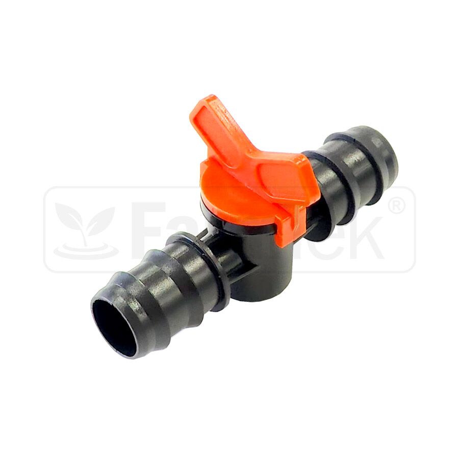 25mm Stop Valve for PE tubes hydroponics irrigation – Farmtek Australia