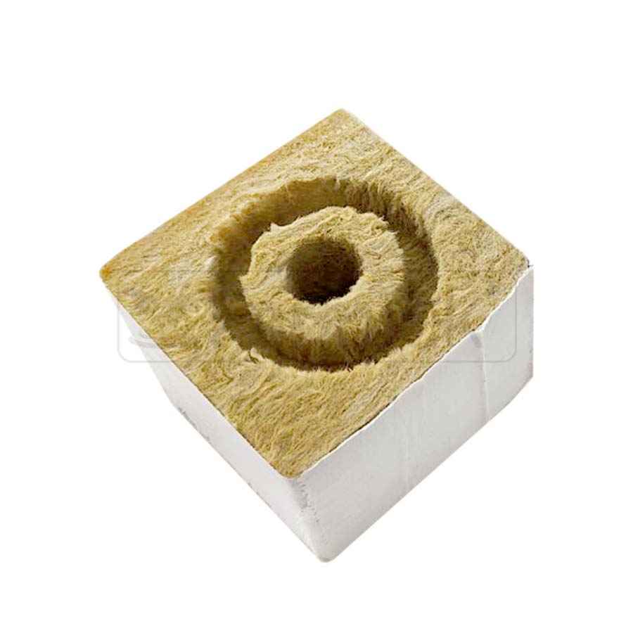 Commercial Grade Rockwool Block 100x100x75mm (6x) Hydroponics Tomato ...