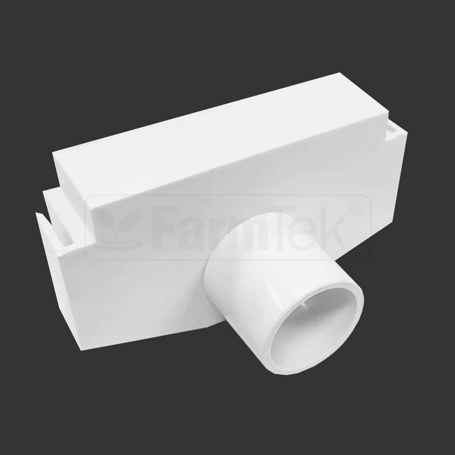 FarmTek® Hydroponic NFT Channels Outlet End Cap 100x50mm – Farmtek ...
